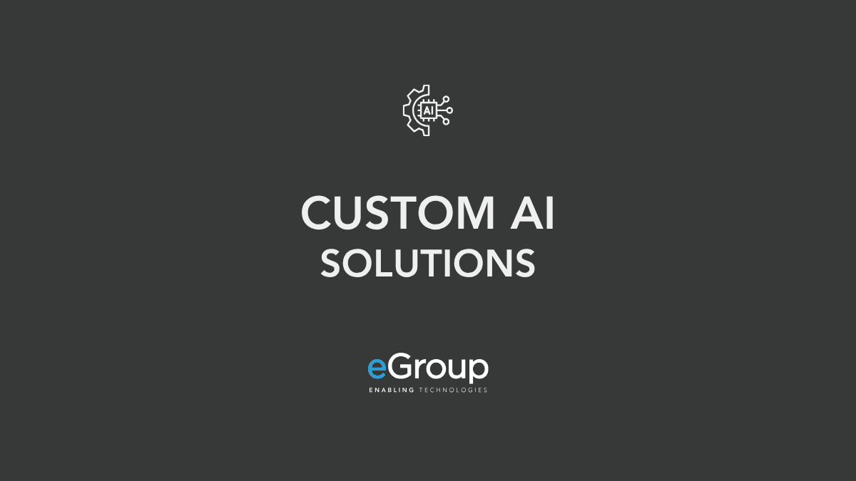 Custom AI Solutions | Tailored AI Deployment by eGroup