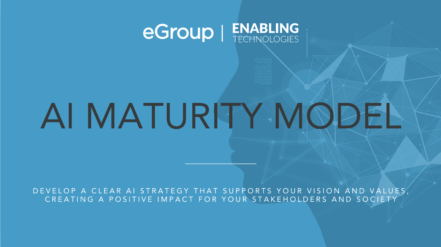 AI Maturity Model eGuide | eGroup